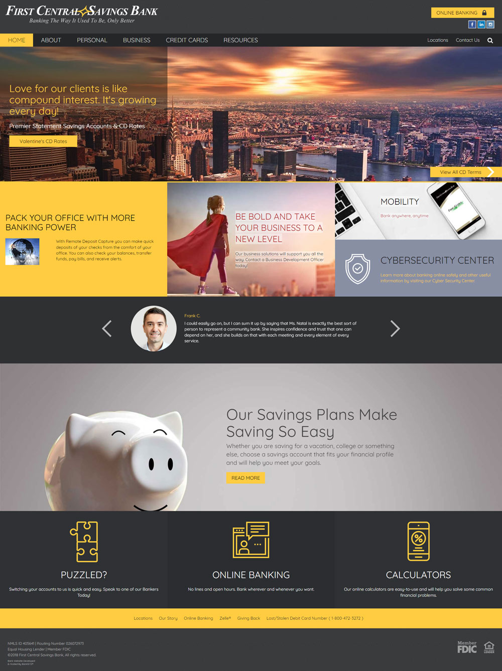 [UPDATED] Top 10 Bank Website Designs for 2024 | BankSITE®