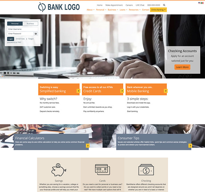 BankSITE Builder Pro | BankSITE®