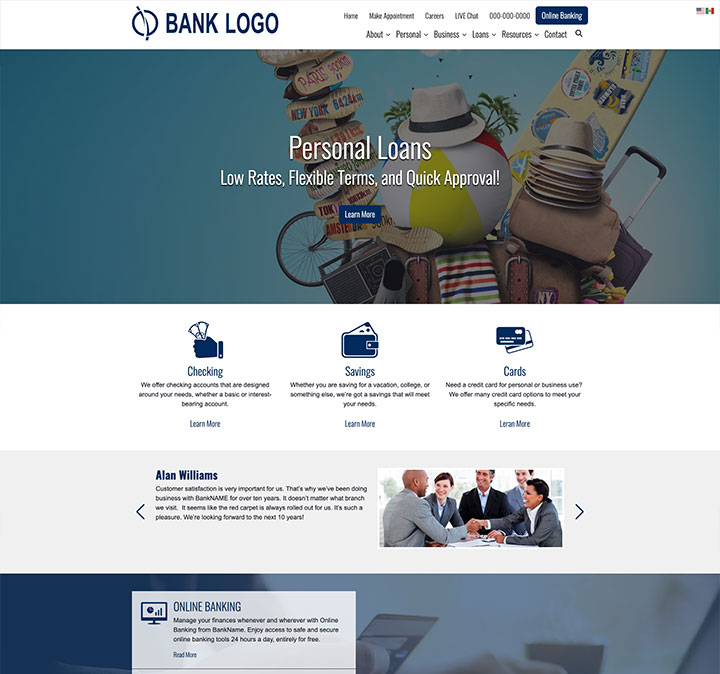 BankSITE Builder Pro | BankSITE®